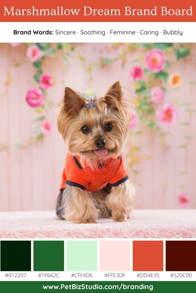Pet Business Colour Palettes - Professional Brand Colour Schemes